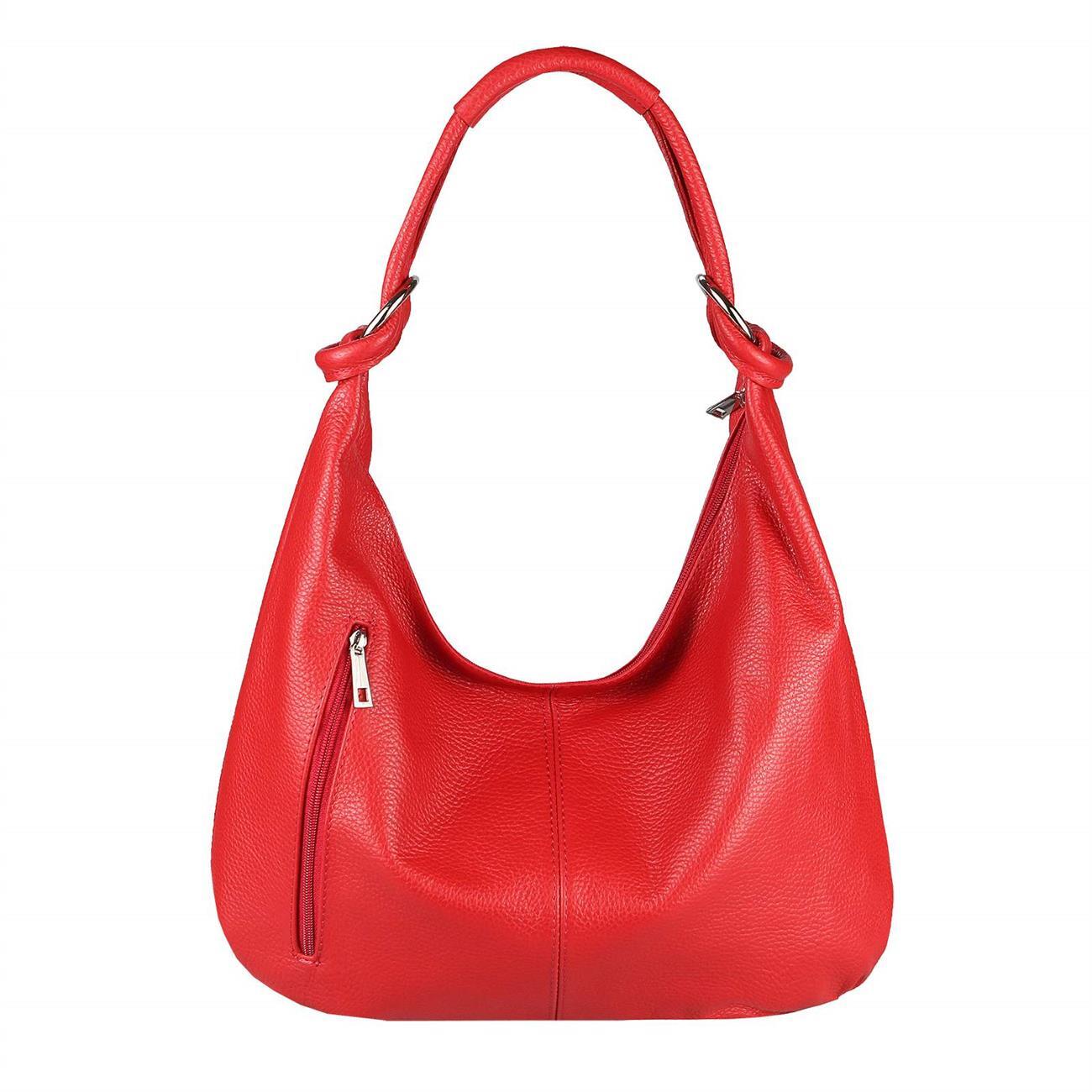 ITALY DAMEN Echt LEDER HAND-TASCHE Schultertasche Shopper daisy39